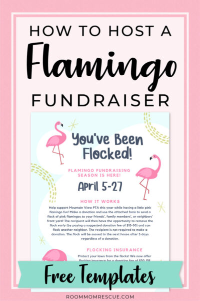 Flamingo Fundraiser (You've Been Flocked!) | Room Mom Rescue