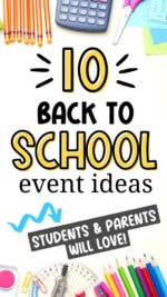 10 Fun Back to School Event Ideas | Room Mom Rescue