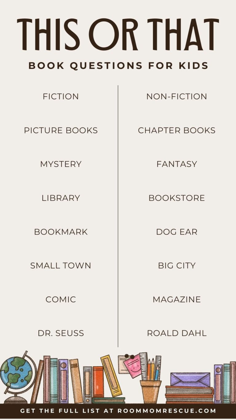 400+ Fun This or That Questions To Play | Room Mom Rescue