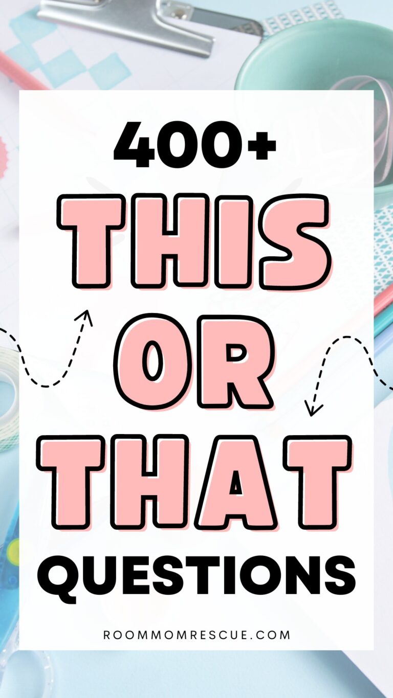 400+ Fun This or That Questions To Play | Room Mom Rescue