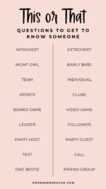 400+ Fun This or That Questions To Play | Room Mom Rescue