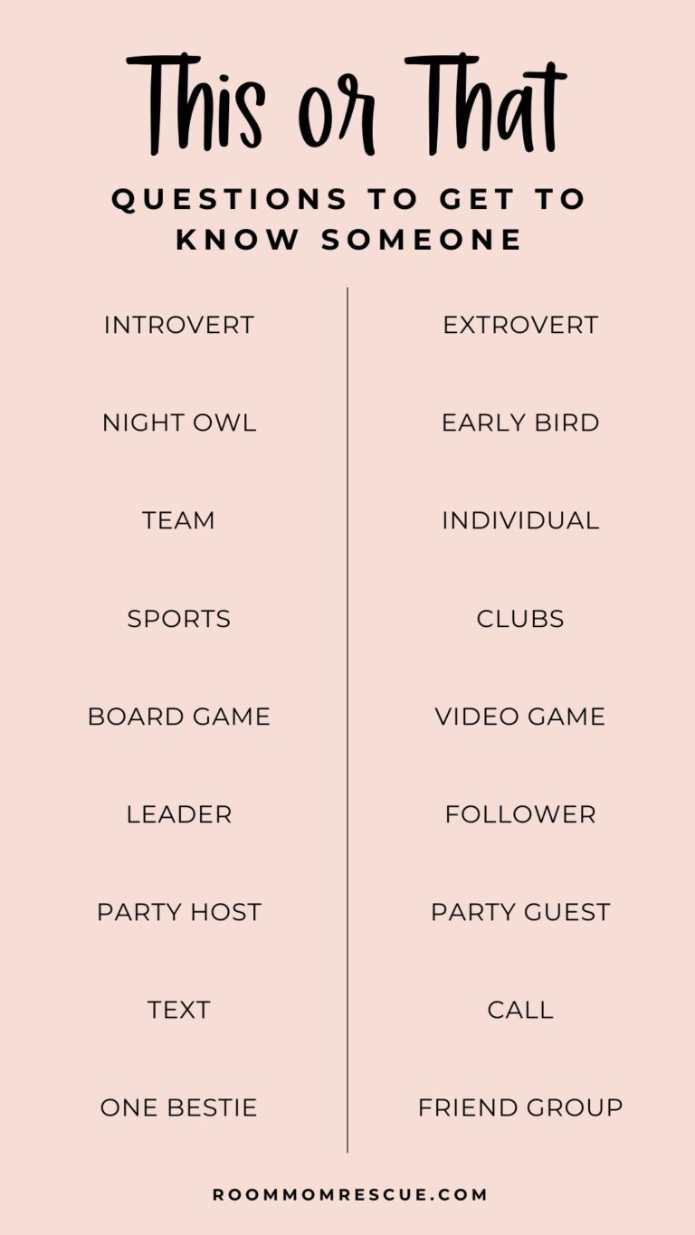 400+ Fun This or That Questions To Play | Room Mom Rescue