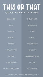 400+ Fun This or That Questions To Play | Room Mom Rescue