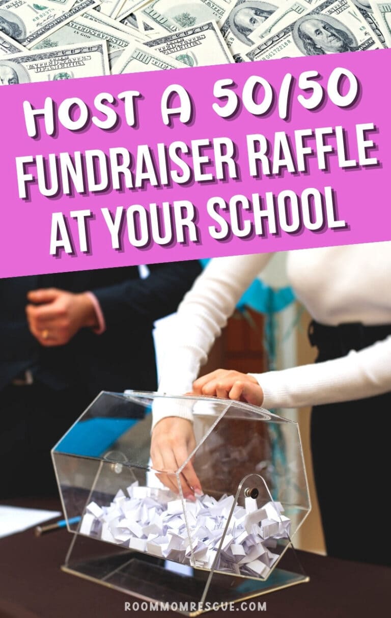 Hosting a Successful 50/50 Raffle: In-Person and Online | Room Mom Rescue
