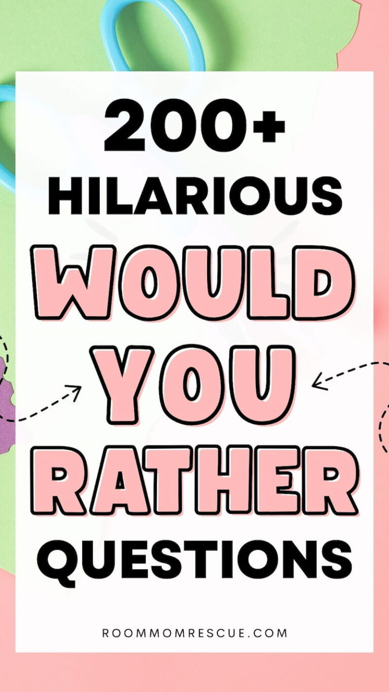 200+ Best Would You Rather Questions: The Ultimate List | Room Mom Rescue