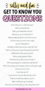 Best 400 Get to Know You Questions to Get Conversations Started | Room ...
