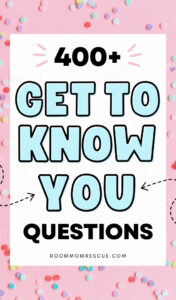 Best 400 Get to Know You Questions to Get Conversations Started | Room ...