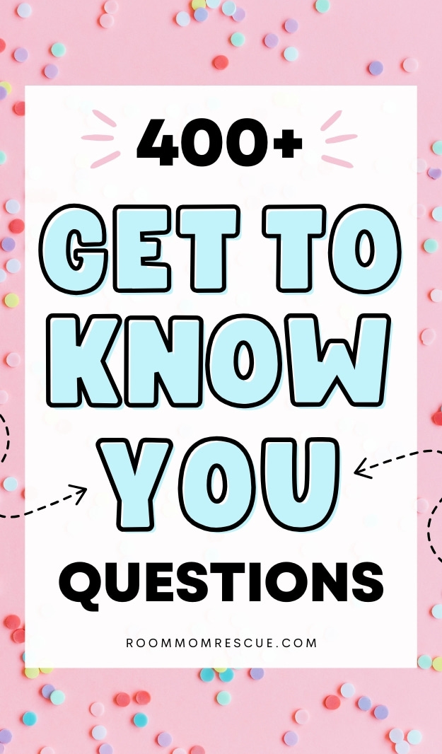 Best 400 Get to Know You Questions to Get Conversations Started | Room ...