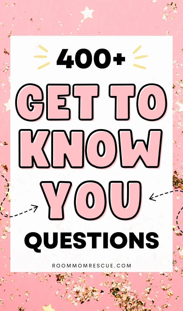 Best 400 Get to Know You Questions to Get Conversations Started | Room ...
