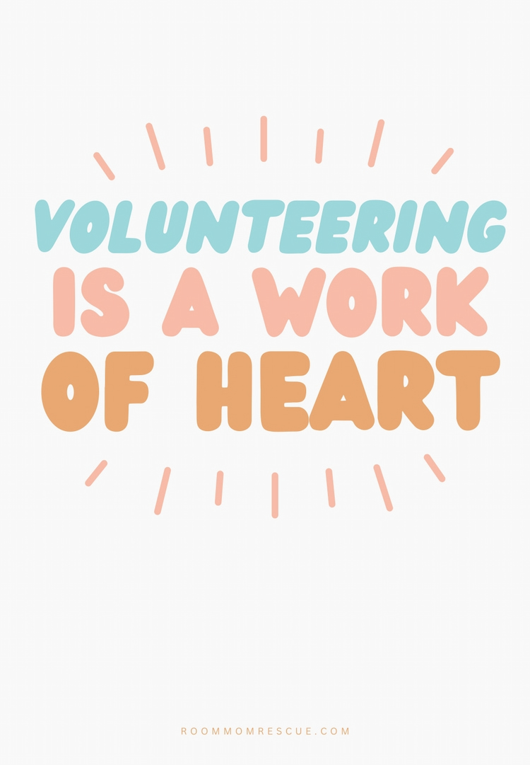 Volunteer Quotes: Bring Passion and Drive to Your Community | Room Mom ...